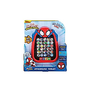 ekids Spidey and His Amazing Friends Kids Tablet for Preschool, Tablet with Educational Games and ABC Learning for Toddlers Aged 3 and Up