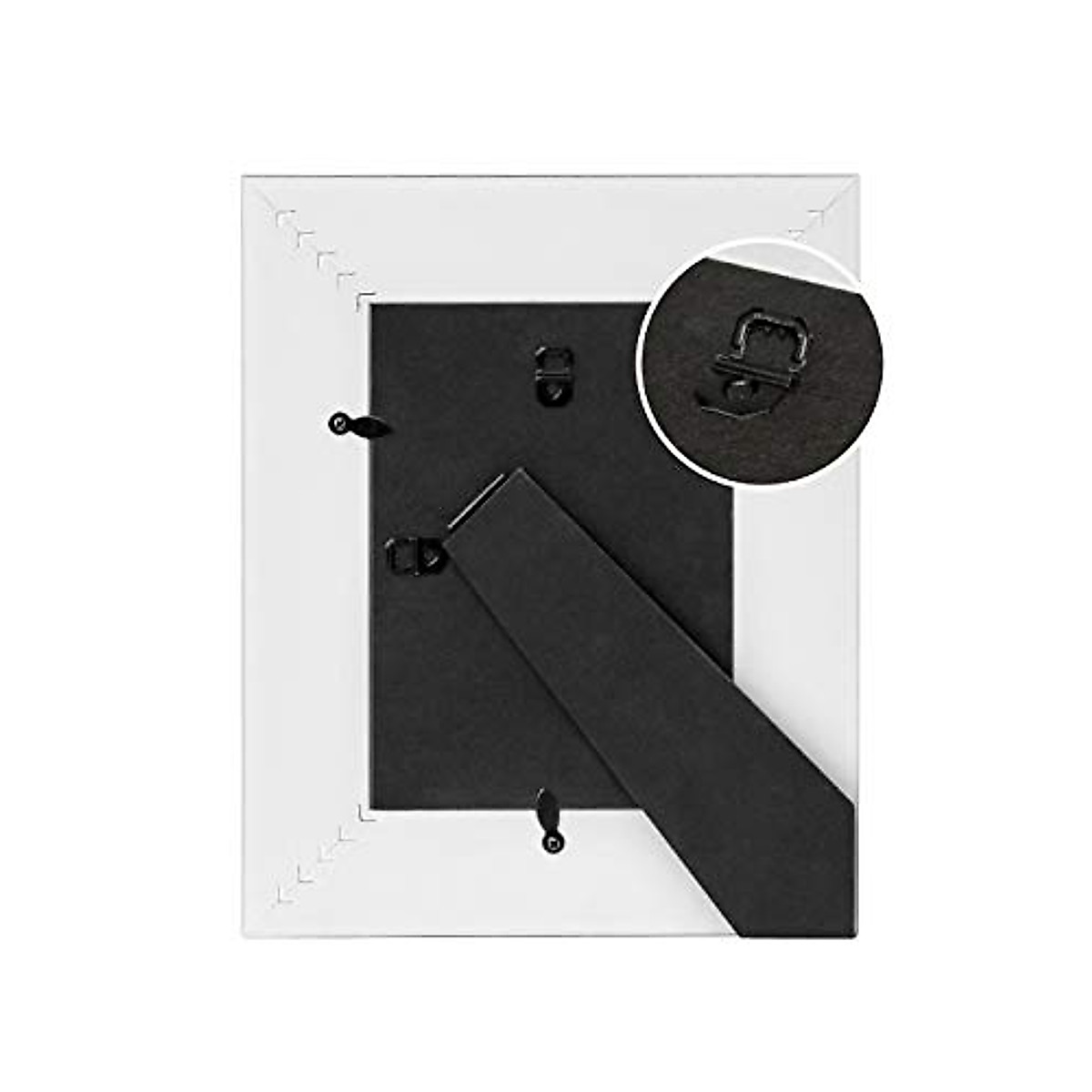 Afuly 5x7 Picture Frame Distressed Moroccan Relief Boho Picture Frames Shabby Chic Oak 3D Cross Pattern, Wood Photo Frames for Wall and Tabletop, Wedding Birthday Gifts for Mom Family Friends