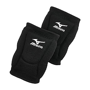 Mizuno LR6 Volleyball Kneepad, Black, Medium