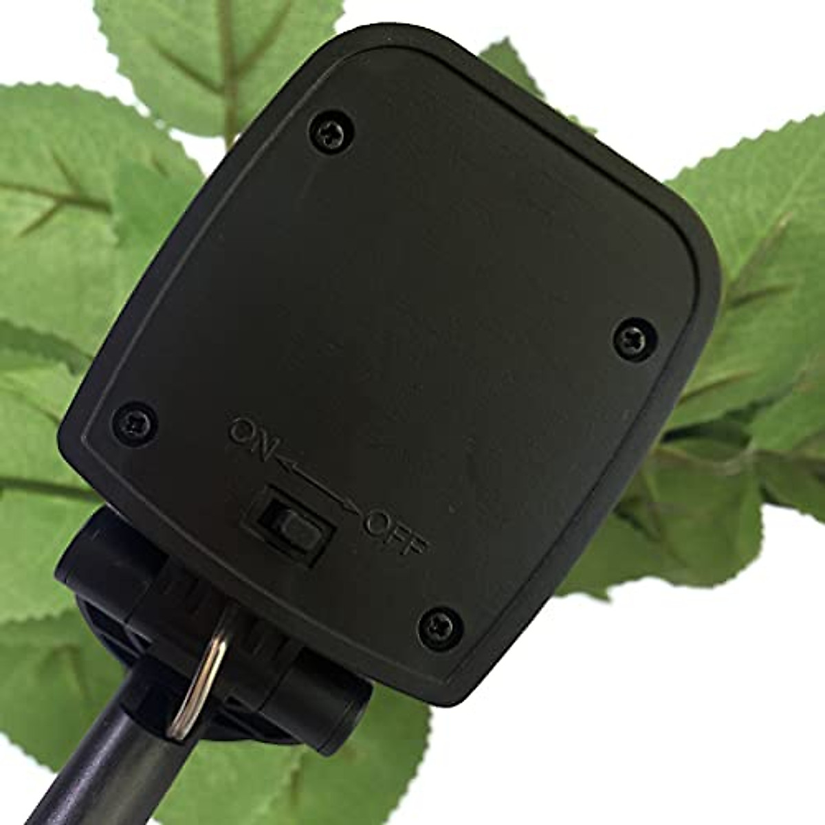 XLUX Outdoor Solar Powered Rose Lights, Decorative Flower lamp, for Garden Yard Patio Pathway Lighting, Rainproof, Red 2 Pack