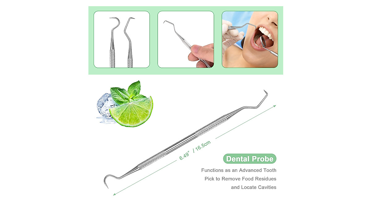 Professional Dental Pick Tools Kit for Home Care