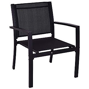 ReunionG 4 Pcs Patio Furniture Set Sofa Loveseat Tee Table for Outdoor Garden Yard Pool Side