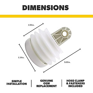 DOMETIC 385230980 Pump Bellow Kit White ‎9.09 x 5.39 x 4.09 inches