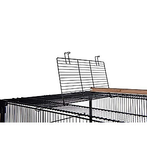 Prevue Pet Products Playtop Flight Bird Cage with Stand - F085, Black