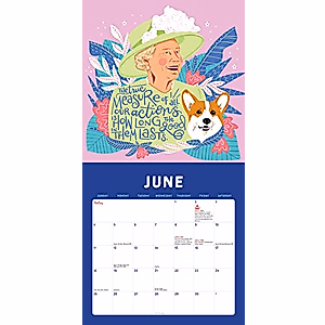 2023 The Legacy of Her Majesty Queen Elizabeth II Wall Calendar: A Yearlong Tribute to a 70-Year Reign (12-Month Art Calendar)