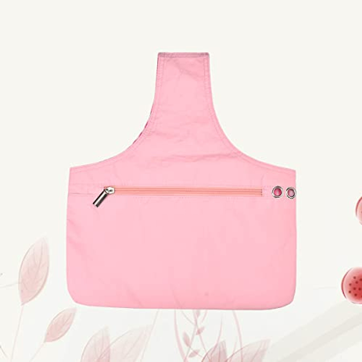 COHEALI Knitted Tote Bag Handbag Bag Storage Needles Tote Holder Big DIY Kraft Crochet Unfinished Projects Organizer Knitting Accessories Wool Yarn and Brown Other Bag for Crochet Hooks