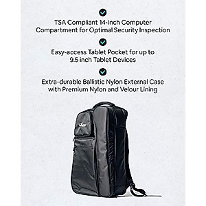 Journey Instruments Carbon Fiber Travel Guitar – OF660M Traveling Acoustic Guitar with Collapsible Patented System – Portable Backpack Case (Matte Black)