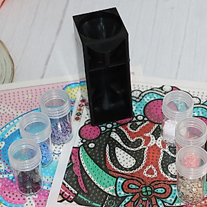 PIAOLGYI Diamond Painting Tools,Diamond Painting Drill Funnel for Round Containers,Diamond Painting Accessories