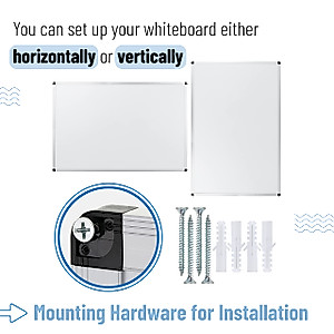 Mr. Pen- Magnetic Dry Erase Board, 24x36 Inches, White Board Dry Erase, Magnetic Whiteboard, Dry Erase Boards, White Board for Wall, Large White Board, Whiteboard for Wall, White Board Magnetic Board