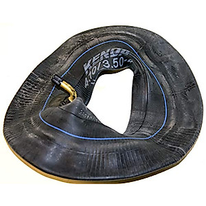 Kenda 4.10/3.50-4 TR-87 Metal Bent Stem Inner Tube, Lawn Mower, Garden Cart, Industrial Carts. (1)