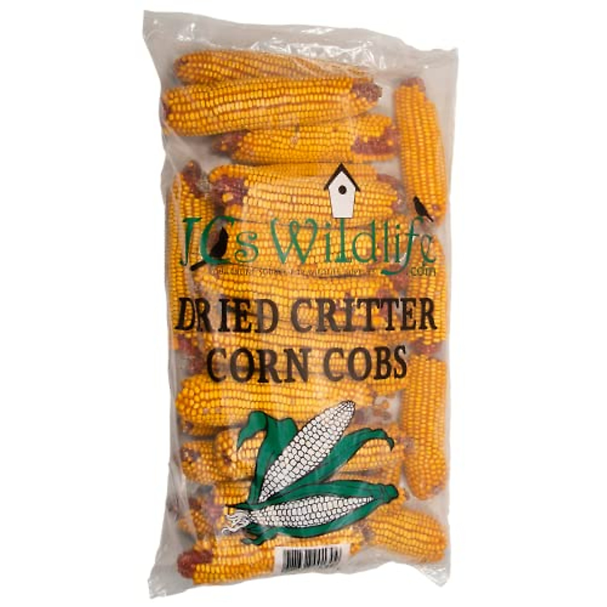 JCs Wildlife Dried Squirrel Corn Bag - Each Bag Weighs About 14 lbs - Great for Squirrels, Chipmunks, Deer and Other Backyard Critters - Grown in Indiana (1)