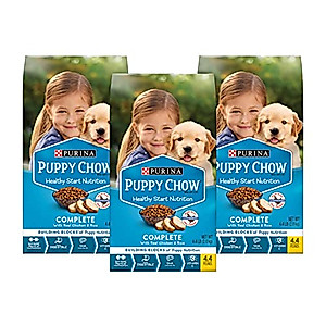 Purina Puppy Chow Complete & Balanced, 4.40-Pounds (Pack of 3)