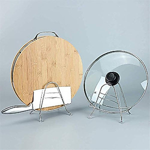 DRNKS Pot Lid Standing Pot Pot Lid Lid Rack Rack Spoon Rack Kitchen Accessories Shelf Lid Pot Rack Spoon Rack Pot Lid Suitable for Kitchen