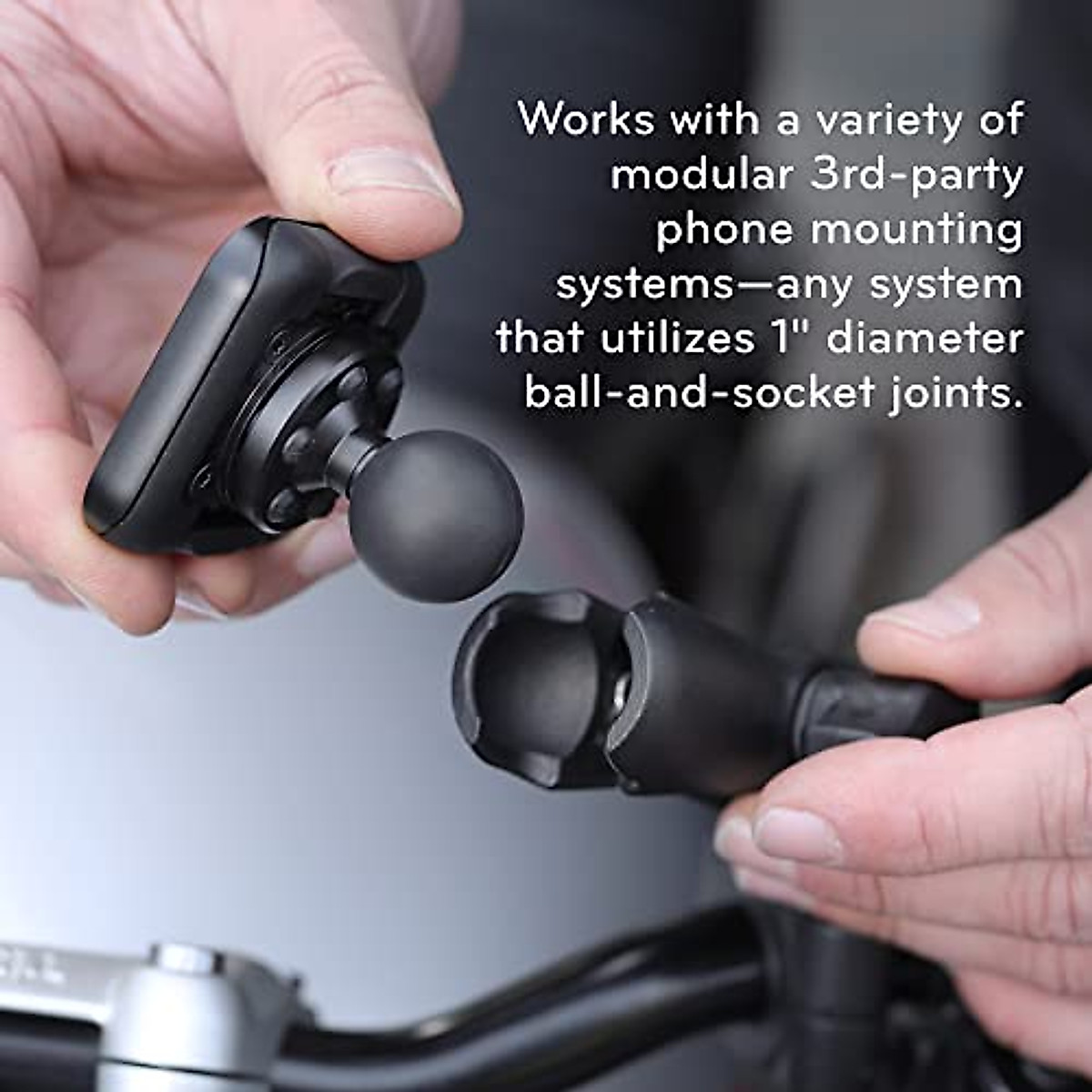 Peak Design Mobile 1" Ball Adapter Mount (Locking with Integrated Vibration Dampening)