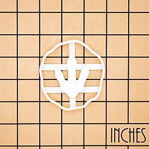 T-Rex Footprint Fossil cookie cutter, 1 piece - Bakerlogy