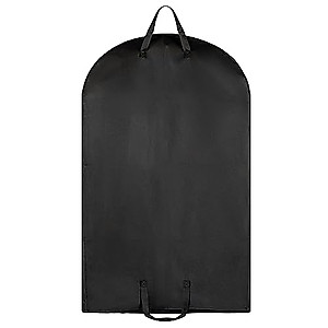 BAGYHACKS™ 43-Inch Heavy Duty Garment Bag w/Pocket for Dresses, Suits, Jackets, Shoes