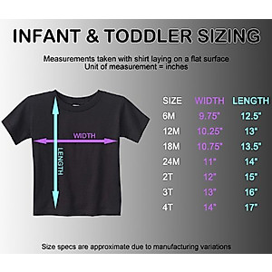 Threadrock Little Boys' I Love Dad Toddler T-Shirt 2T Pink