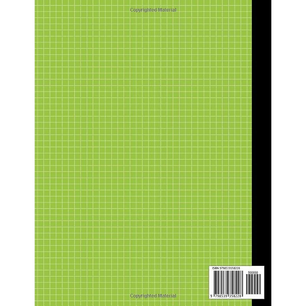 Graph Paper Composition Notebook 8.5 x 11: Quad Ruled 5 squares per inch (5x5) Grid Paper Notebook for Math and Science Students 120 Large Pages