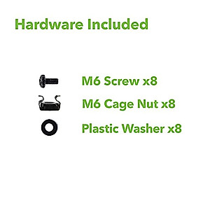 4-Post Sliding Server Shelf, Cold Rolled Steel, Black, Venting, Adjustable, 450mm Depth, 8.1 lbs, Rack Mount, 1U(1RU)