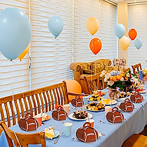 36 Pack Sports Party Box Favors Ball Goodie Boxes Sports Game Theme Gift Boxes Football Soccer Candy Boxes Sports Party Treat Boxes for Sports Themed Birthday Baby Shower Party Supplies (Football)