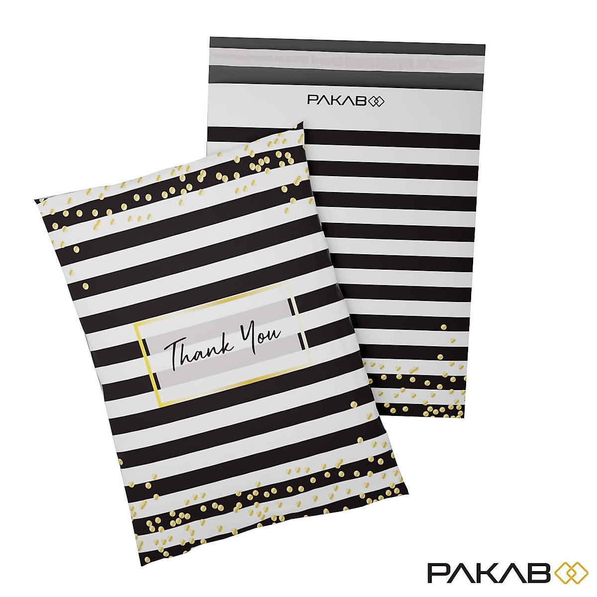 PAKABOO Poly Mailer Shipping Bags 10x13 Inch, 100 Pack, Non-Padded Envelopes with Tamper Proof Self-Seal, Cheetah Print Packaging