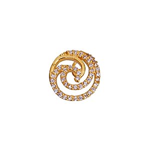 925 Sterling Silver Nose Stud Gold Nose Piercing Indian Nose Stud Crystal Nose Stud White Diamond Nose Stud Indian Nose Ring Flower Nose Stud