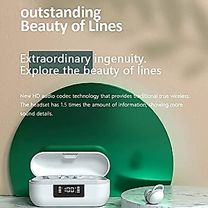 ESSONIO Bluetooth Earbuds Sleep Headphones Bluetooth Noise Cancelling Headphones for Sleeping Headphones for Side Sleepers