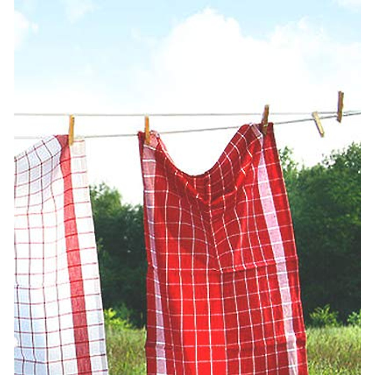 Smart Design All Purpose Weather Resistant Clothesline - Flexible Braided Cord - for Hanging, Drying, Clothing, & Linens - Home Organization (1 Line x 50 Feet) [White]