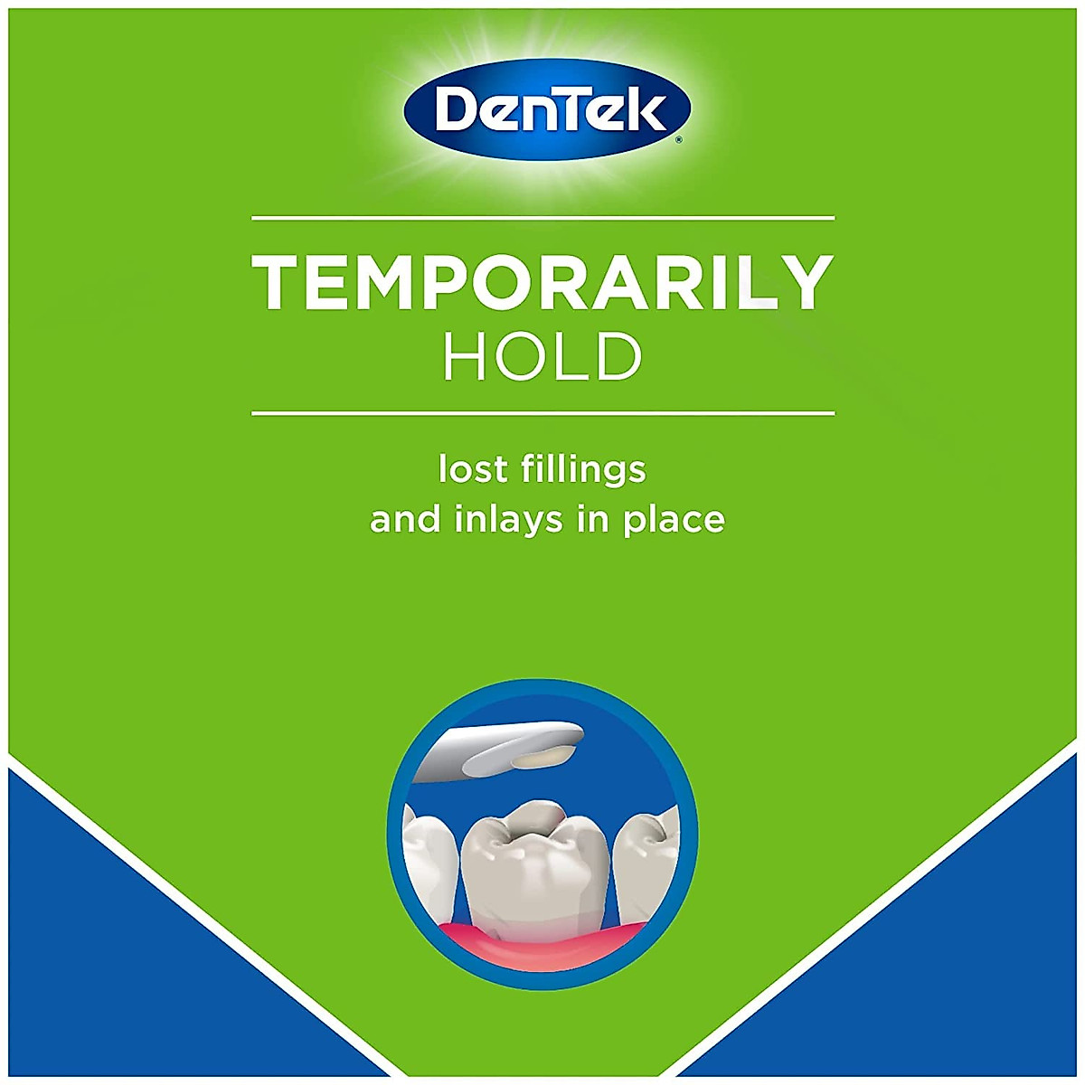 DenTek Temparin One Step Lost Filling Repair 1 Each