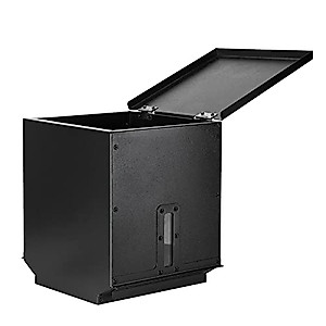 Stanbroil Pellet Grill Hopper Extension for Traeger Pro Series 22, 34, 575, 780, Tailgater 20, Junior 20, Bronson Wood Pellet Grill and Smoker, Black