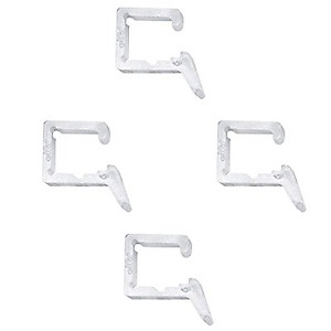 ELFA Wire Basket Stop, 2 x 1.5 x 2.2 [cm], Transparent/Green