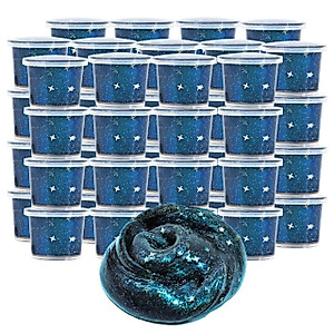 UIVIEHIR Galaxy Slime Kit 40 Pack, Party Favors for Kids, Perfect for Goodie Bags and Stocking Stuffers, Stress Relief Toy for Girl and Boys 6 7 8 9 10 11 12