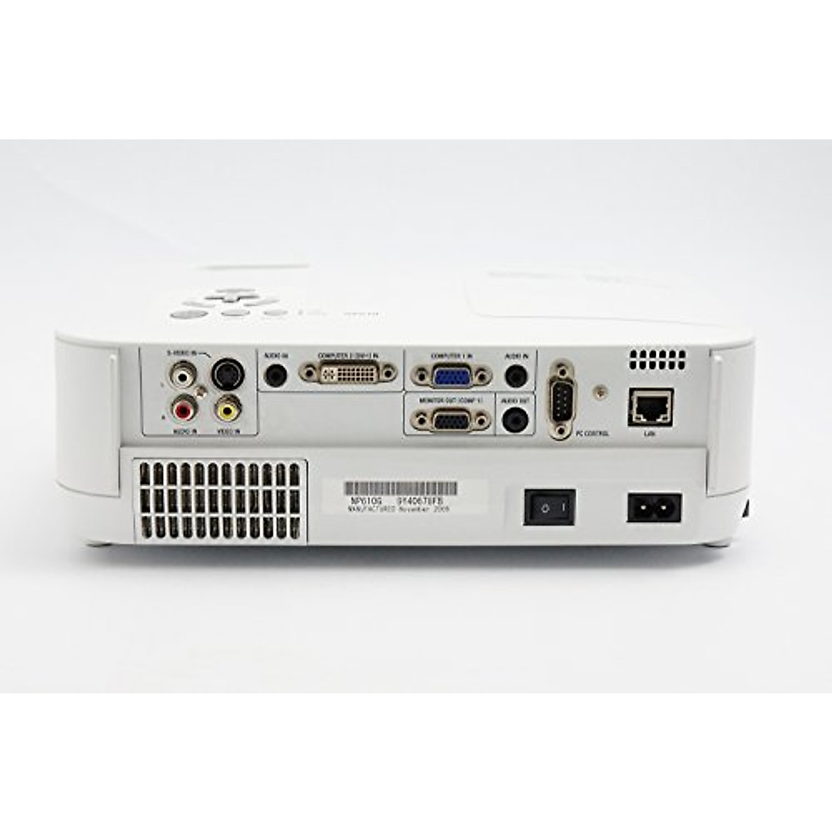 NEC NP610 LCD Projector XGA 500:1 3500 Lumens Dvi 11.2LBS