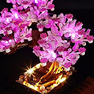 BRIKSMAX Led Lighting Kit for Bonsai Tree - Compatible with Lego 10281 Building Blocks Model- Not Include The Lego Set