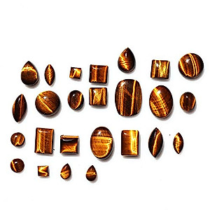 Tiger Eye Ring Size 9 Sterling Silver Plated For Women, Brown Stone June Birthstone Southwest Bohemian Jewelry Christmas Mother's Day Gifts For Her