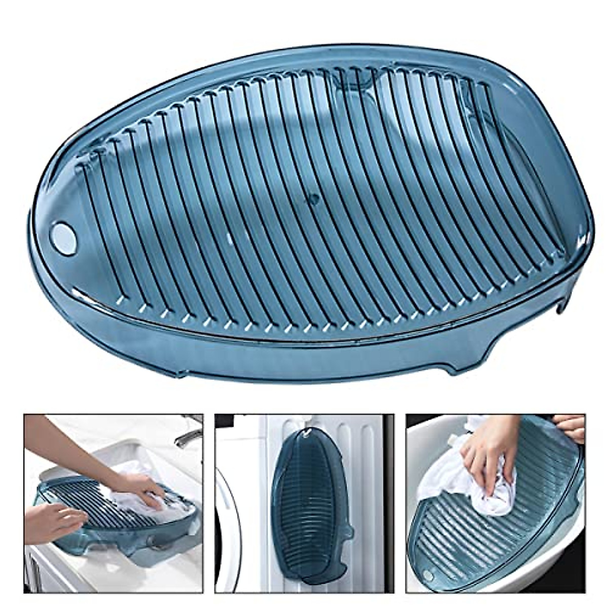 Angoily ser of 2 Washing Washboard Non- Washboard for Washing Clothes scrubbing Board for Home Clothes scrubbing Board Skid Washboard Home