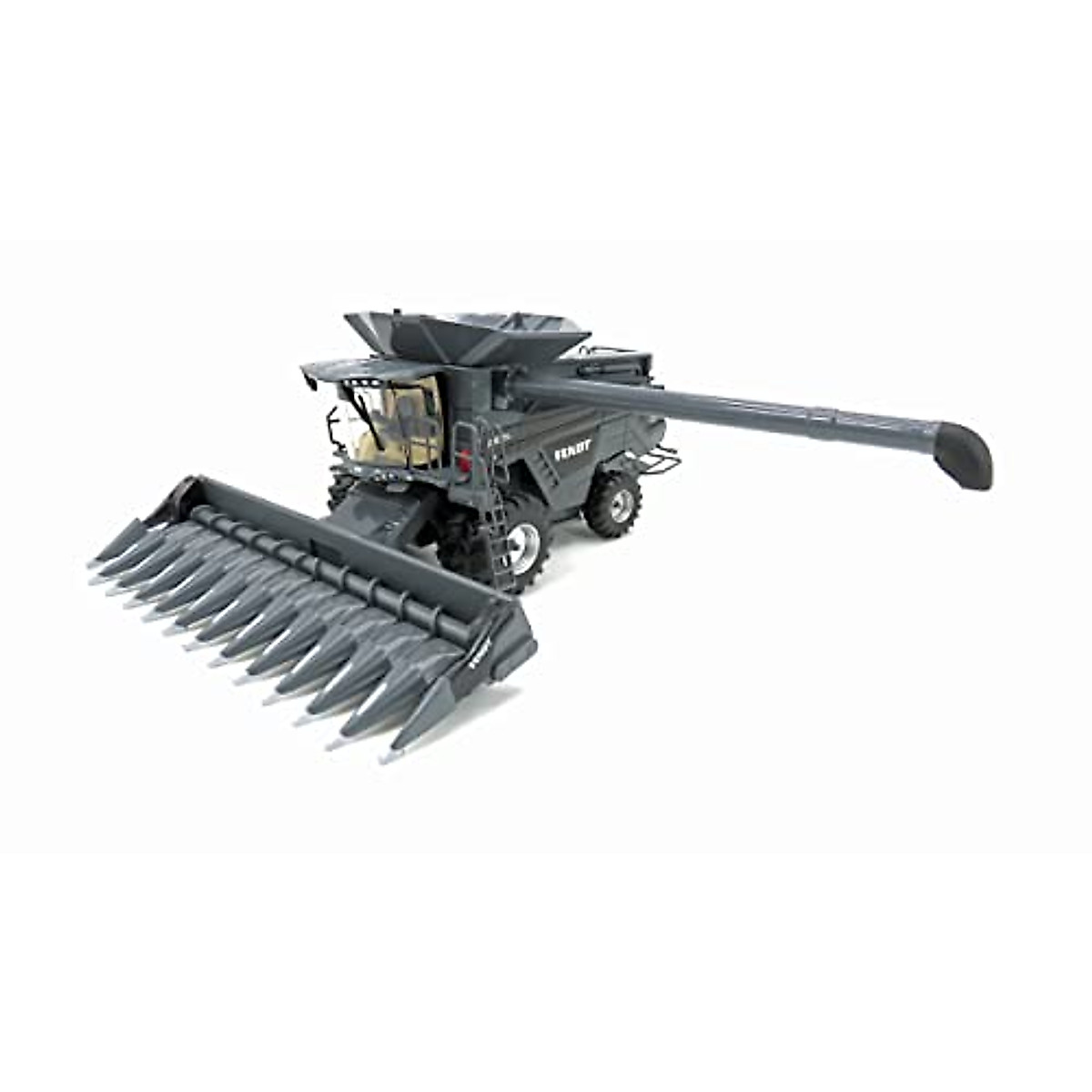 Spec Cast SpecCast Fendt Ideal 9 Combine Dual Wheels with Both Grain and Corn Heads SCT911 Gray