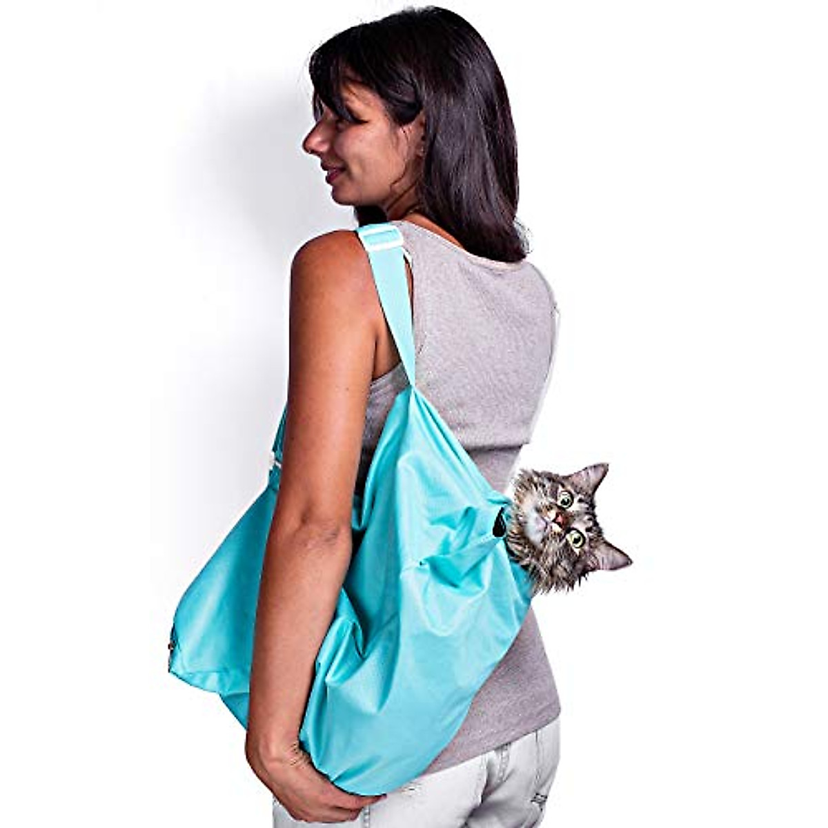 PURRFECT POUCH The Original AS SEEN ON TV. Comfy Soothing Cat Carrier