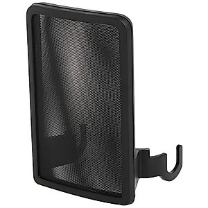 Elgato Pop Filter - Anti-Plosive Noise Shield Eliminates Pops and Hisses, Dual-Layer Steel Mesh with Magnetic Attachment Points, Custom Built for Elgato Wave:1/3, Black