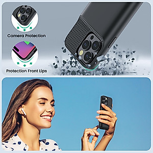 Battery Case for iPhone 14Plus/14Pro Max/13Pro Max, Powerful 8600mAh Portable Protective Charging Case,Rechargeable Extended Battery Charger Case for iPhone 13Pro Max, 14Pro Max and 14Plus (6.7 Inch)