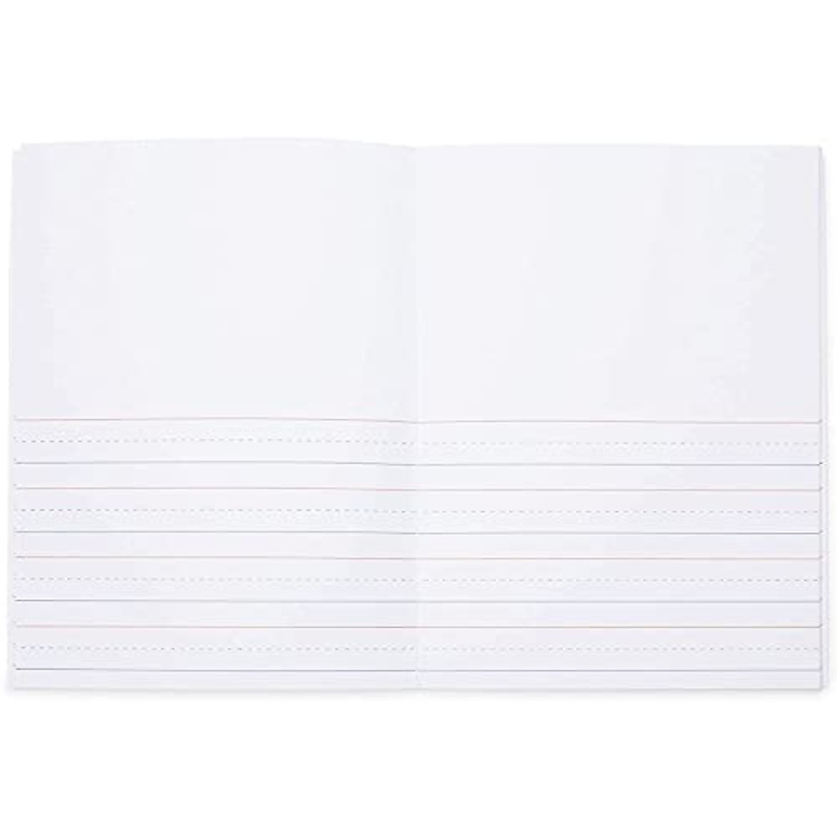 Blank Story Books for Kids, Softcover, Portrait (6 x 8 in, 6 Pack)