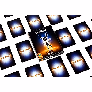 Pandasaurus Games The Mind - Family-Friendly Board Games - Game Night - Card Games for Adults, Teens & Kids (2-4 Players)