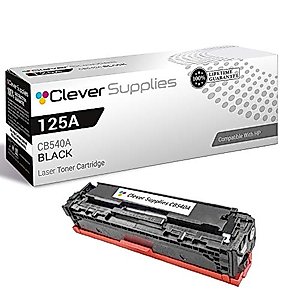 CS Compatible Toner Cartridge Replacement for HP CM1312nfi CB540A Black HP 125A Color Laserjet CM1312 CM1312 MFP CM1312NFI CM1300 CP1210 CP1215 CP1215N CP1217 CP1510