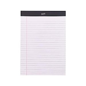 Tru Red 163865 Notepads 8.5-Inch X 11.75-Inch Wide White 50 Sh/Pad 12 Pads/Pk