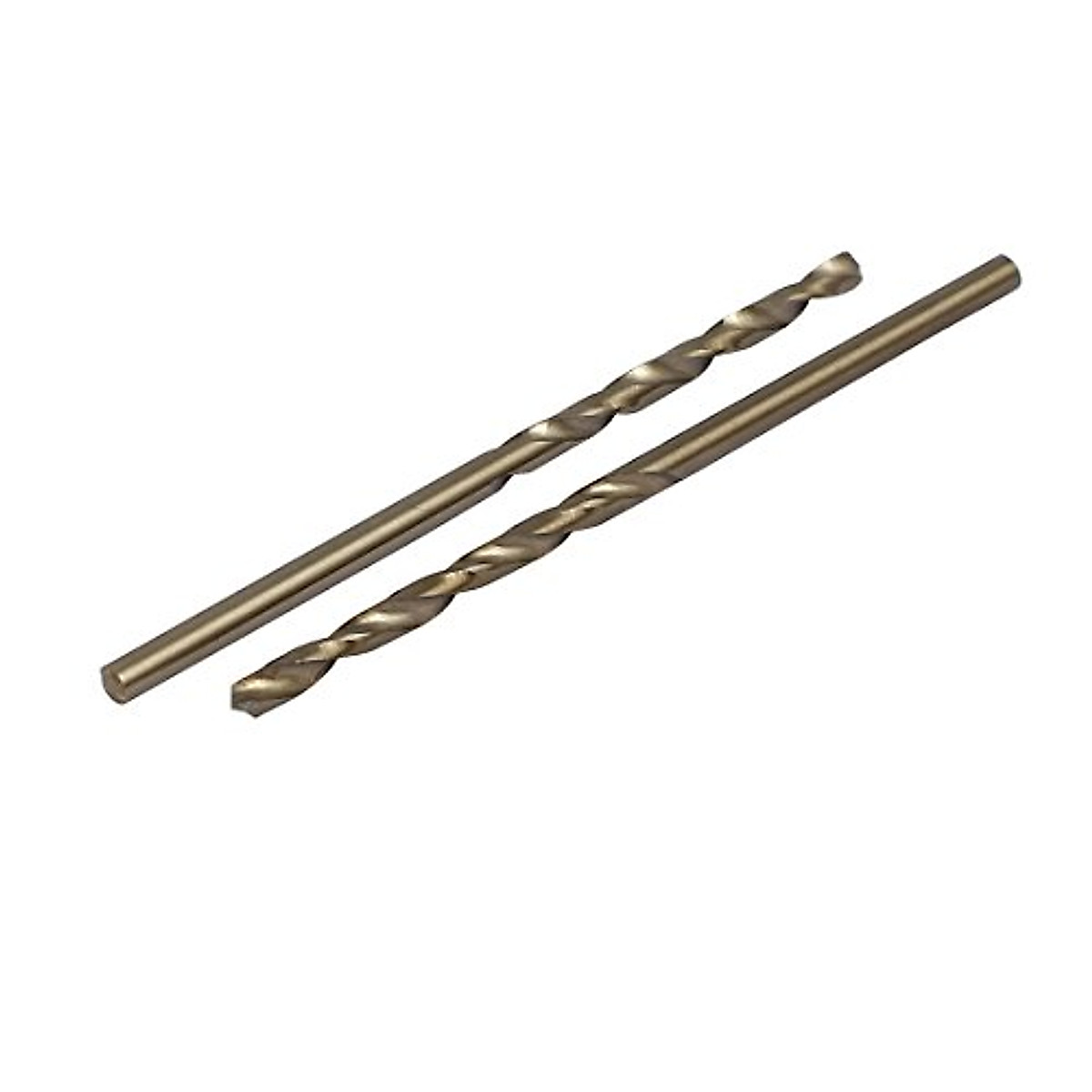 uxcell 2.5mm Dia Split Point HSS Cobalt Metric Twist Drill Bit Drilling Tool 10pcs