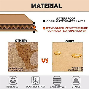 bimiti 12 Pack Shoe Box Cardboard Shoe Storage Boxes with Transparent Window Waterproof Stackable Storage Boxes with Lids Heavy Duty Kraft Drawer Shoe Boxes for Shoes, Socks, Stationery, Underwear