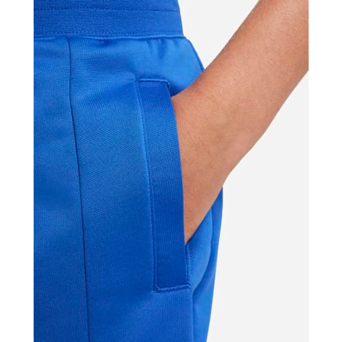 Nike Big Boys Therma-Fit Elite Basketball Pants (Game Royal/White, Medium)