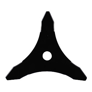 10" x3T Steel Brush Cutter Blade for 1" (25.4 mm Or 20 mm Arbor), Carbon Steel Weed Eater Blades with Blade Adapter Attachment Kit Compatible with Hus-qvarna, Sti-hl, Ore-gon, and Hita-chi