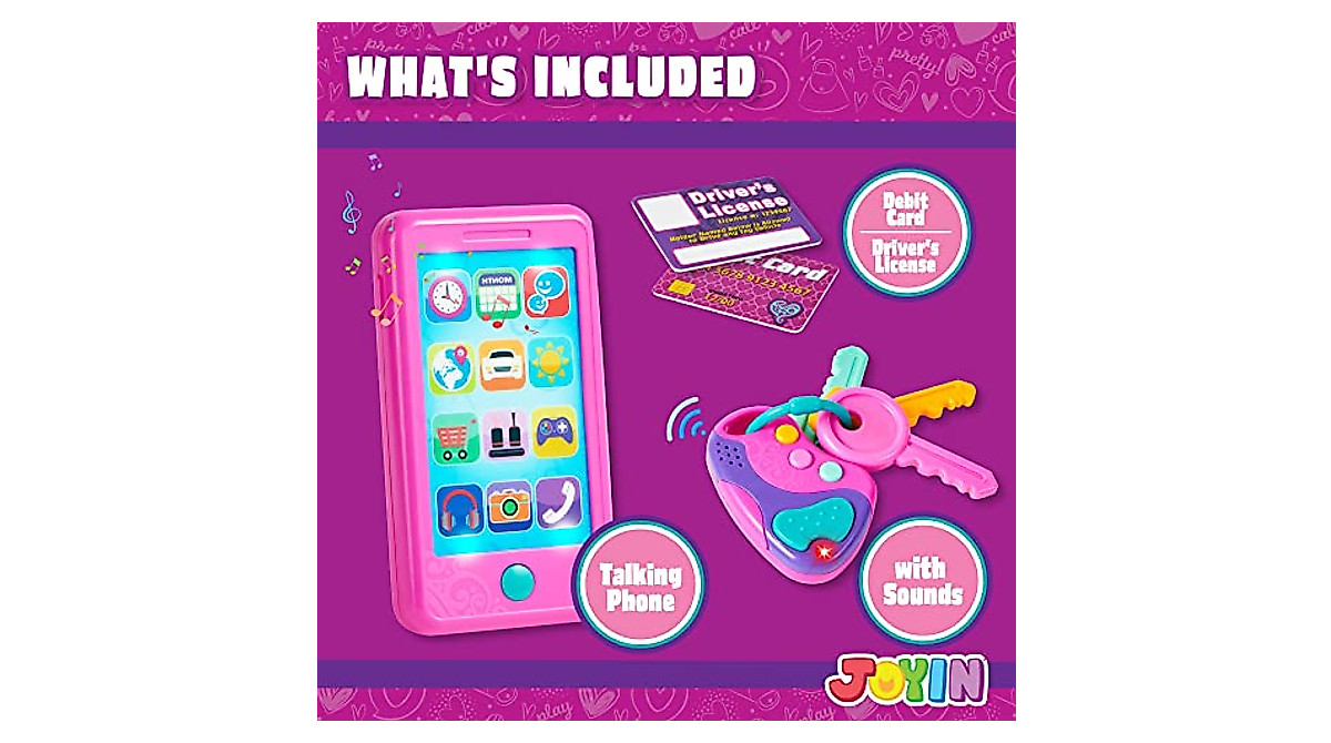 JOYIN Kids Play-smart Phone Set for Fun Learning