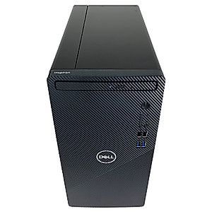 Dell Inspiron i3891 Desktop Computer - 11th Gen Intel 8-Core i7-11700 up to 4.90 GHz Processor, 32GB DDR4 Memory, 1TB NVMe SSD + 4TB HDD, Intel UHD Graphics 630, DVD Burner, Windows 11 Pro, Black